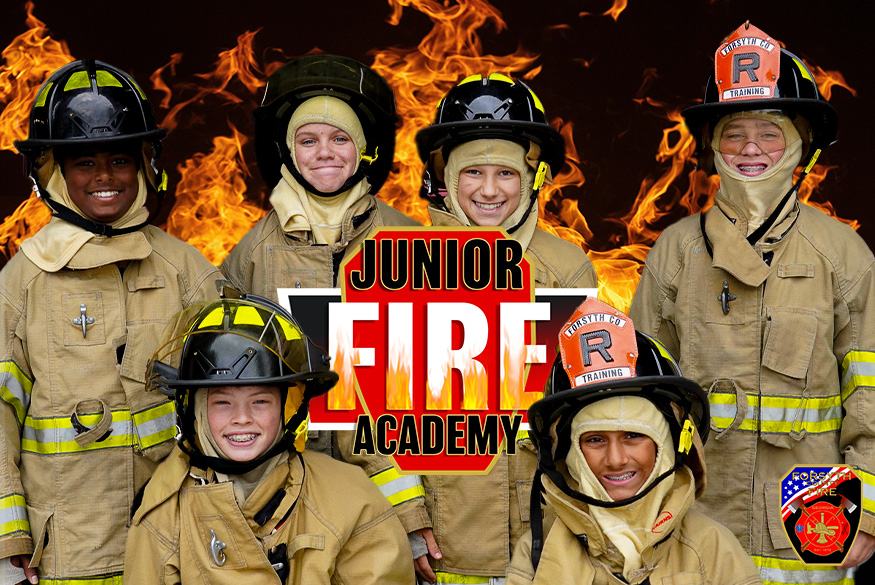News | Junior Fire Academy Offered by Forsyth County Fire Department