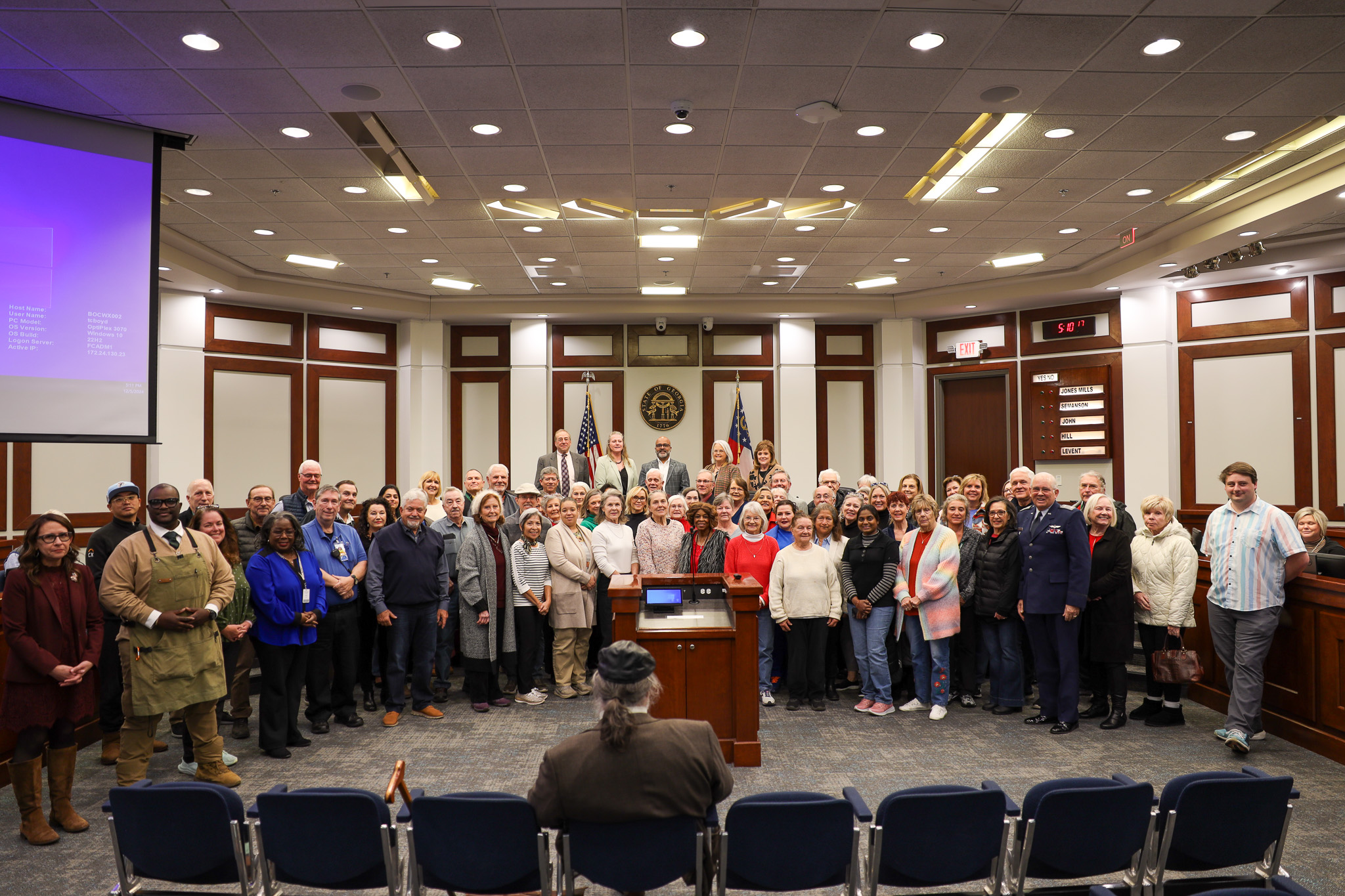 News | Board of Commissioners Recognizes Exemplary Service of Poll ...