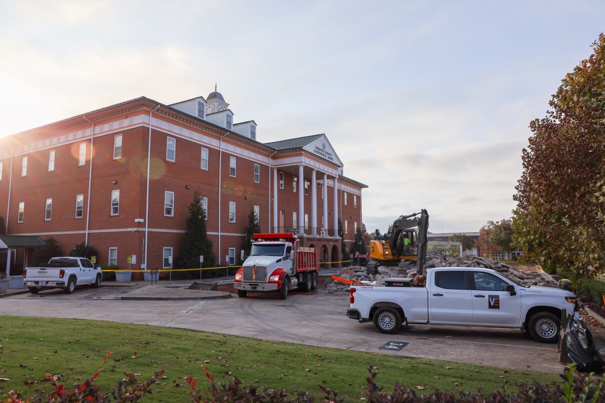 News | Courthouse Annex Parking Lot Closed for Repairs
